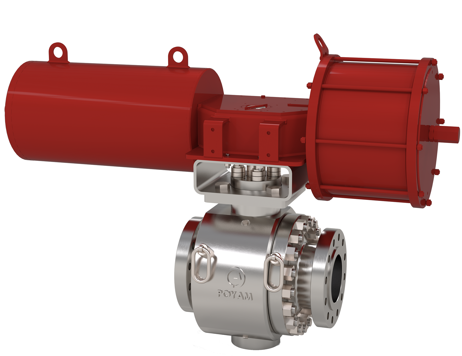 Hypercentric ball valve - Ampo