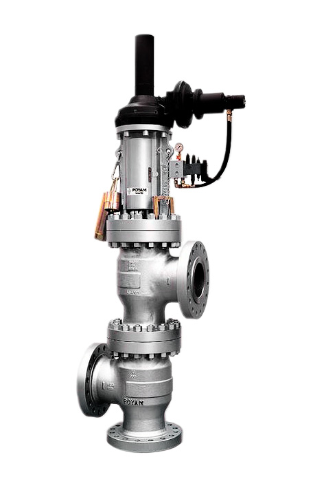 Slurry angle three way valve - Ampo