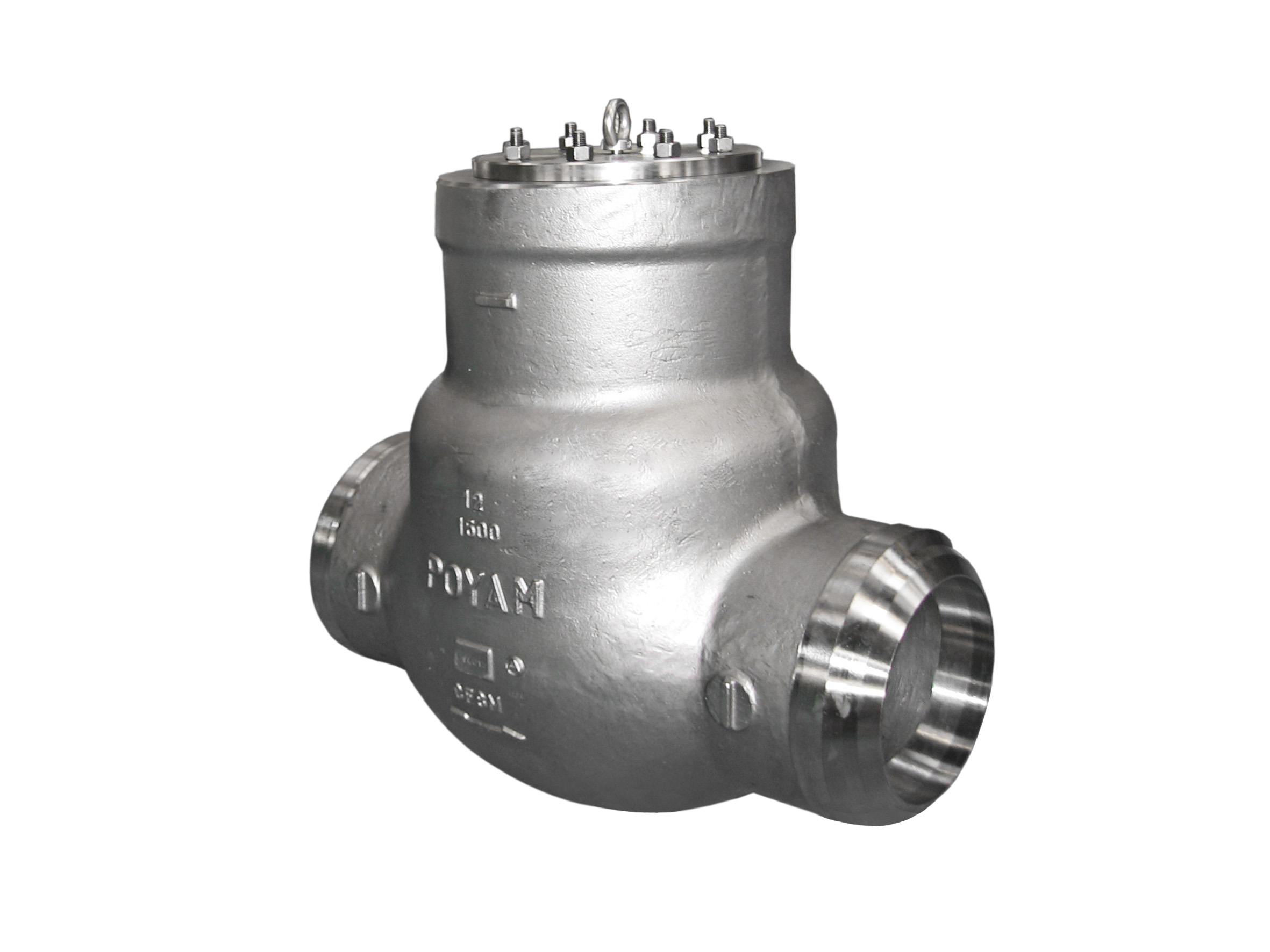 Cryogenic pressure seal bonnet swing check valve - Ampo