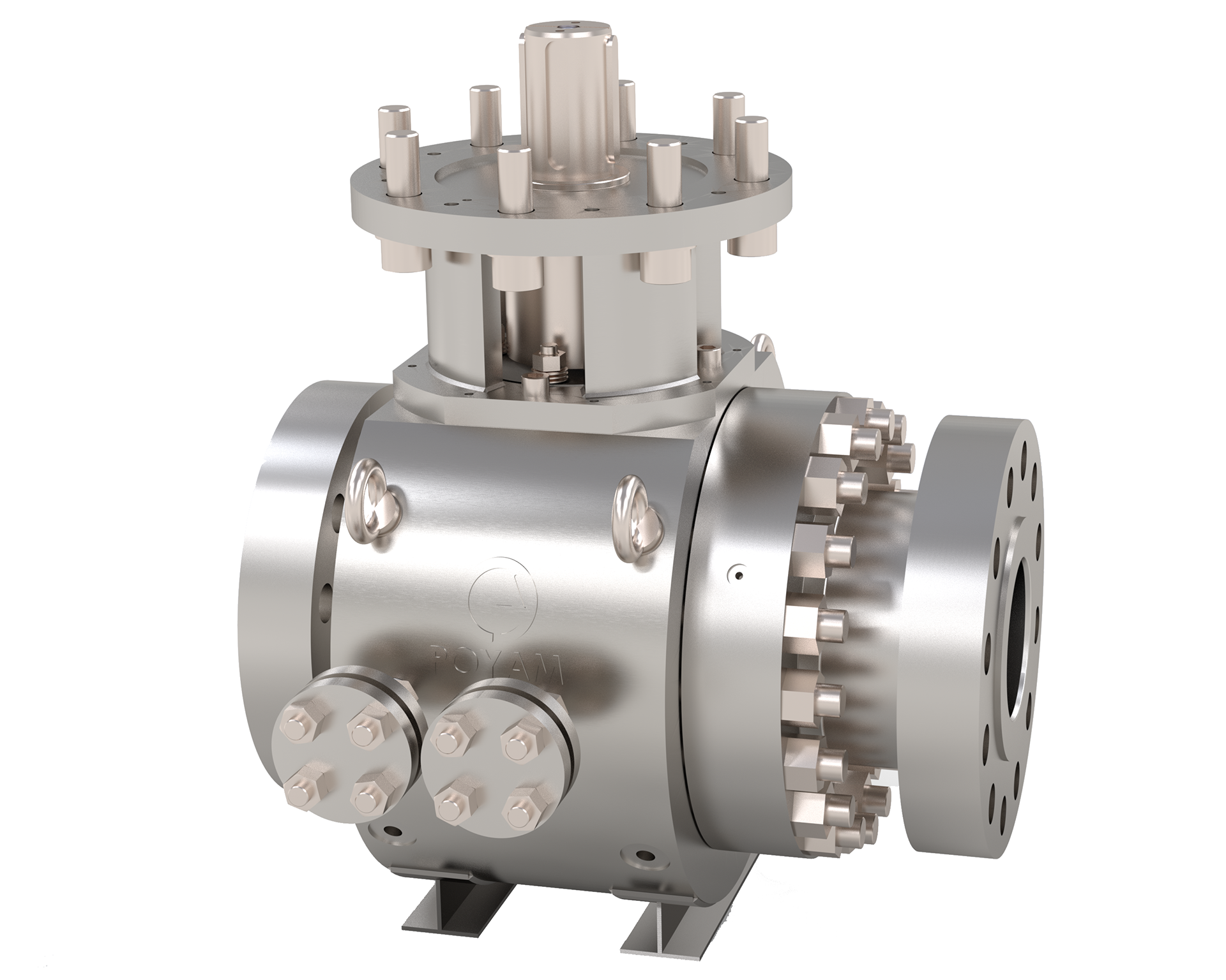 Severe service split body ball valves - Ampo