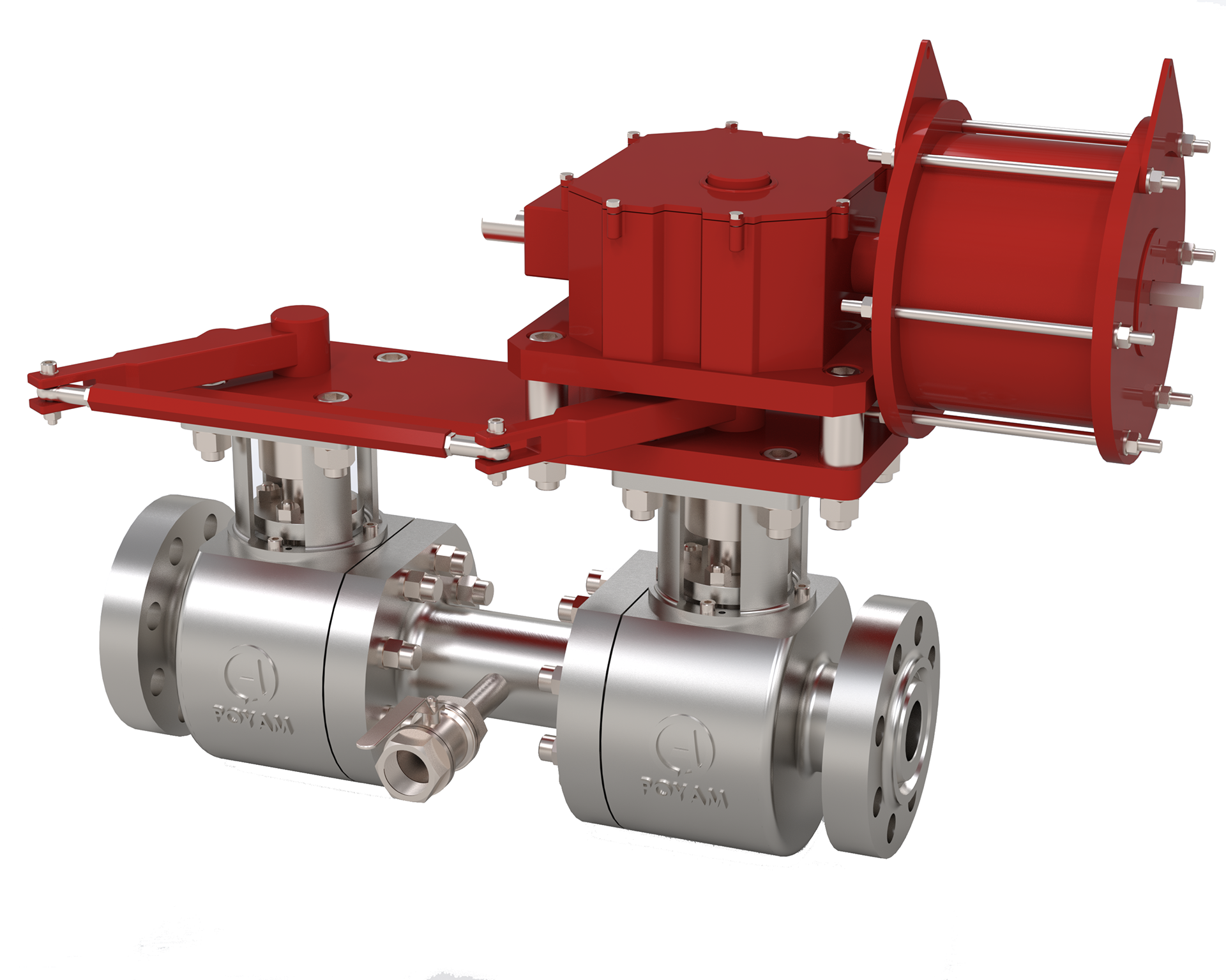 Severe service twin ball valves for catalyst handling - Ampo